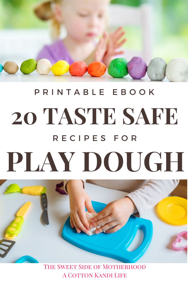 20 Taste-Safe Playdough Recipes for Kids - A Cotton Kandi Life